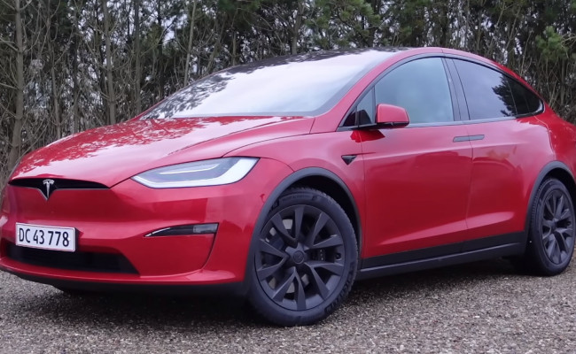 DC43778 Tesla Model X Plaid Tri-motor